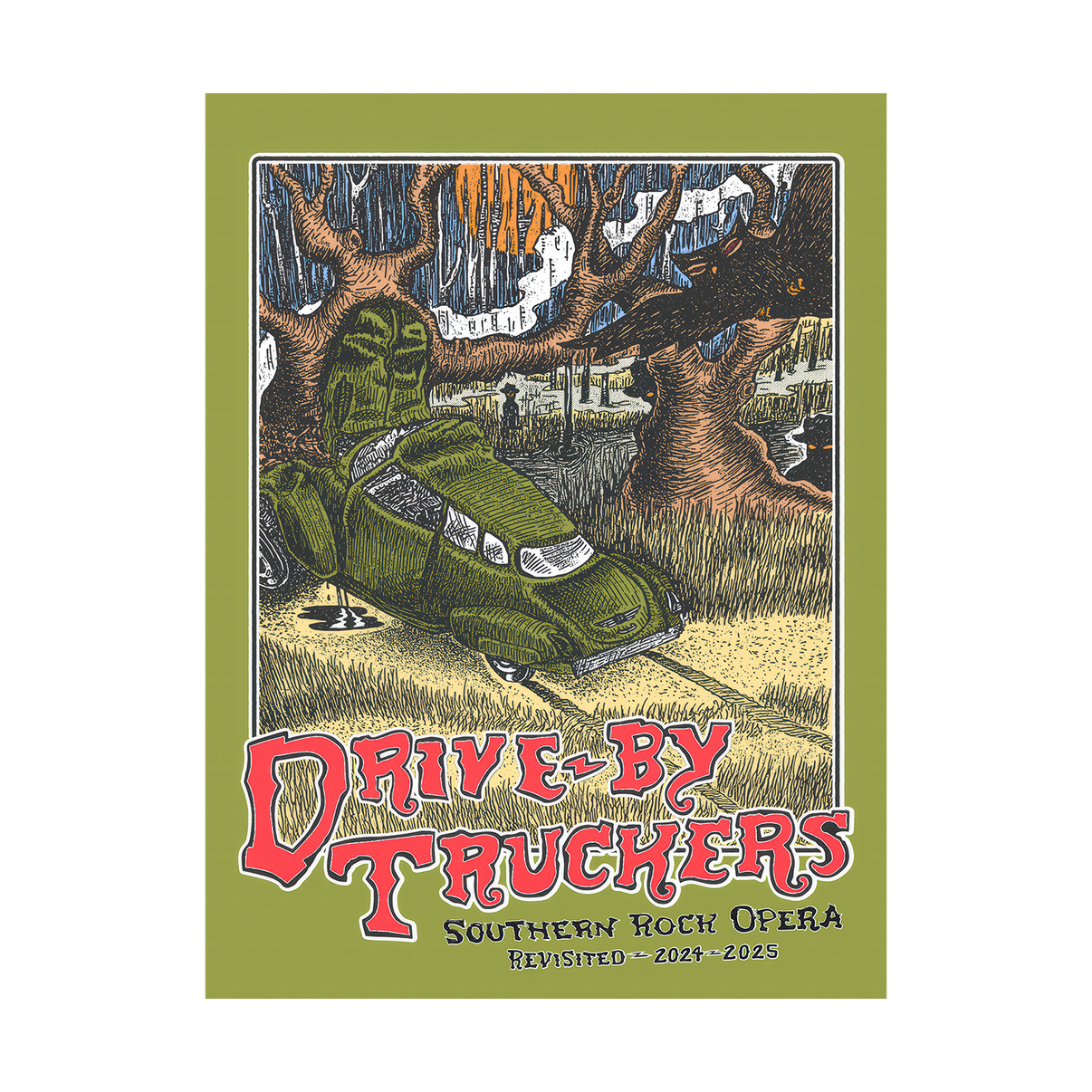 Southern Rock Opera Revisited Poster - Regular – Drive-By Truckers